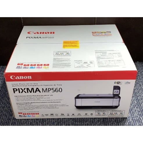 Canon Pixma Mp560 Wireless Inkjet All-in-one Photo Printer | Konga ...