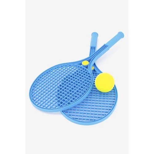 Softy Tennis Racket - 3 Pieces - Blue/yellow | Konga Online Shopping