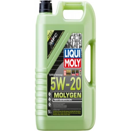Liqui Moly Molygen New Generation Engine Oil 5w-20 - 5L | 4855857 ...