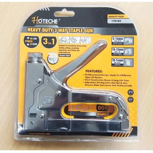 Staple Gun With 600 Pins 3 In 1 | 6180744 | Konga Online Shopping