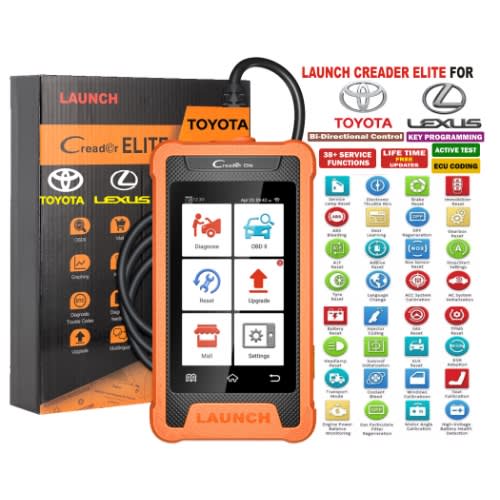 Launch X431 Toyota & Lexus Launch Automobile Diagnostic Tool & Ecu ...