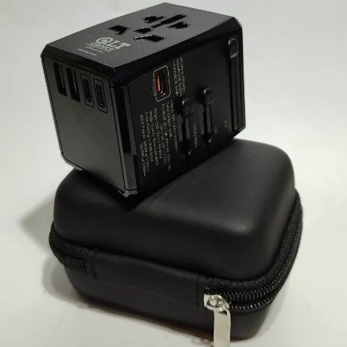 QLT Choice Travel Adapter Plug - With Case - 65W | Konga Online Shopping