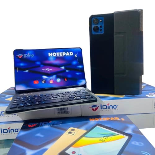 iDino Android 12 Notepad 8 with Keyboard- 5G - 8" - 256GB ROM - 6GB RAM ...