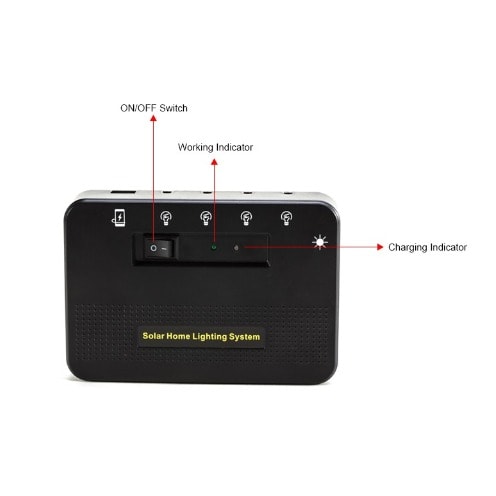 Talkers Solar Rechargeable Home Super-bright LED Light | Konga Online ...