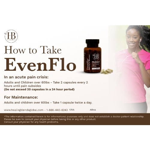 HEALING BLENDS LTD - Evenflo - Dietary Supplements - 60 Capsules ...