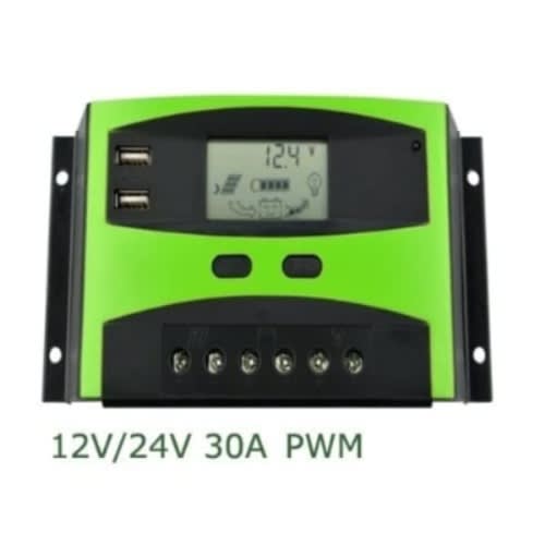Solar Charge Controller-12v/24v 30a Pwm | 6424548 | Konga Online Shopping