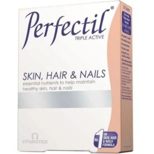 Vitabiotics Perfectil Platinum Triple Action- Skin, Hair, Nails - 30 ...