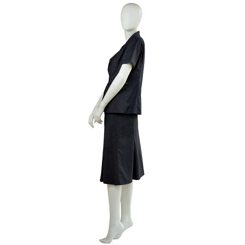 Pamoni Black Short Sleeves Ladies Skirt Suit | Konga Online Shopping