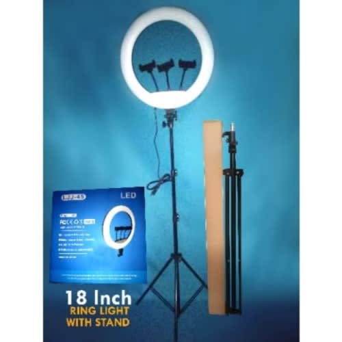 Ring Light 18"with Tripod Stand 2.1m + Remote | Konga Online Shopping