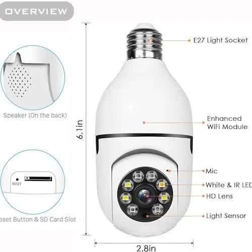 Wifi Panorama Security Camera | Konga Online Shopping