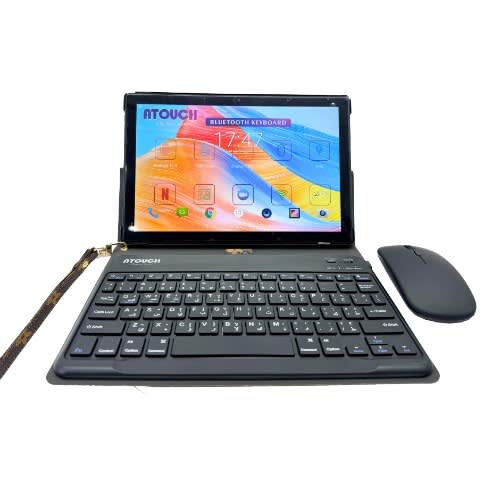Atouch SE2 Android Tablet with Keyboard - 10.1" - 512GB ROM - 8GB RAM ...