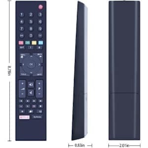 Replacement Remote Control For Grundig Smart Tv With Netflix | 6640133 ...