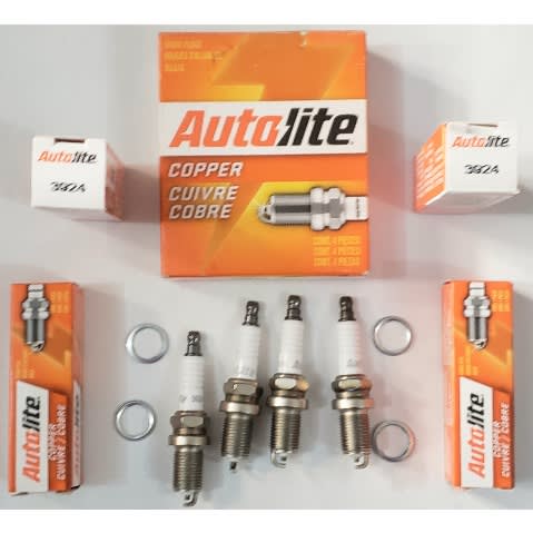 Autolite 3924 Copper Resistor Spark Plug - 4 Pieces | 5623338 | Konga ...