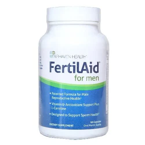Fairhaven Fertilaid For Men - Male Fertility Supplement - 90 Capsules ...