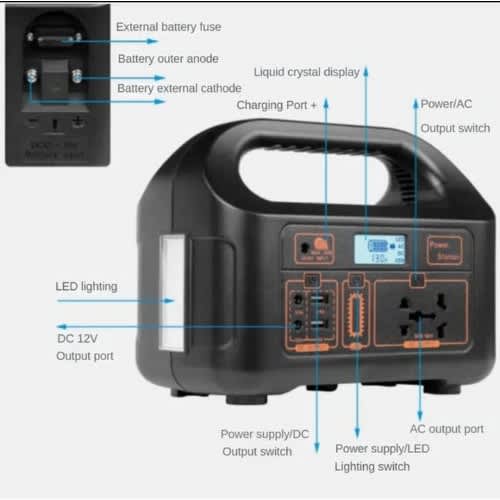 NSS Portable Power Station AP-588 Model | 6607531 | Konga Online Shopping