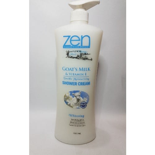 Zen Goats Milk And Vitamin E Double Moisturizing Shower Cream Whitening ...
