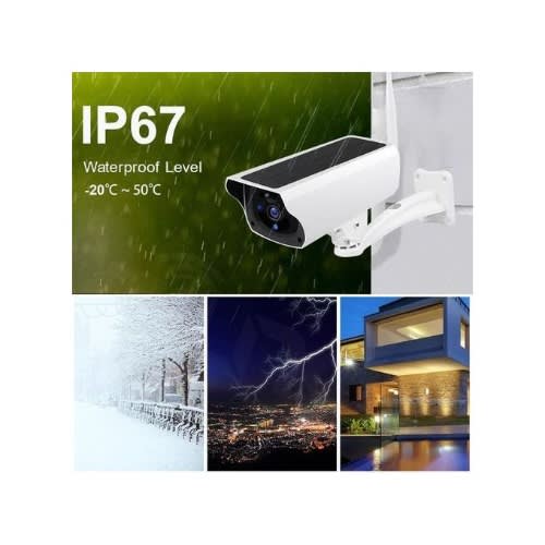 Low Power Solar Wifi Cctv Camera | Konga Online Shopping