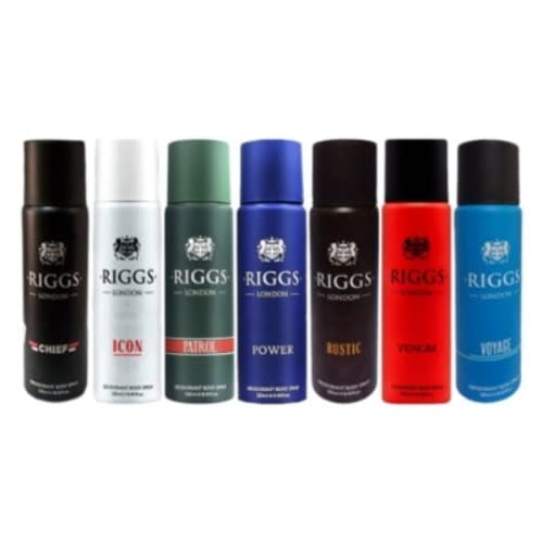 Riggs London Body Spray Perfume-7 Pieces - 250ml Each | Konga Online ...