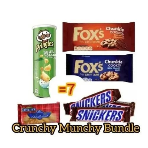 Pringles 165g + Short Bread 200g + Sneakers X3 And Fox Extremely ...