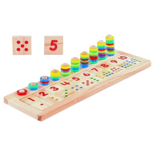 Logarithmic Board Educational Teaching Logarithm Version Kids Blocks ...
