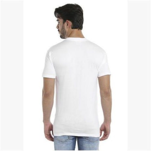 BYC Men V-neck White T-shirt | Konga Online Shopping
