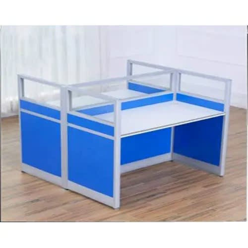 Blue Workstation By 2 Compartments | Konga Online Shopping