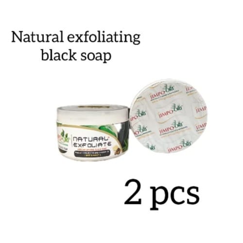 Jimpo - Ori Natural Exfoliating Black Soap - 250g - 2 Pieces | 5973239 ...