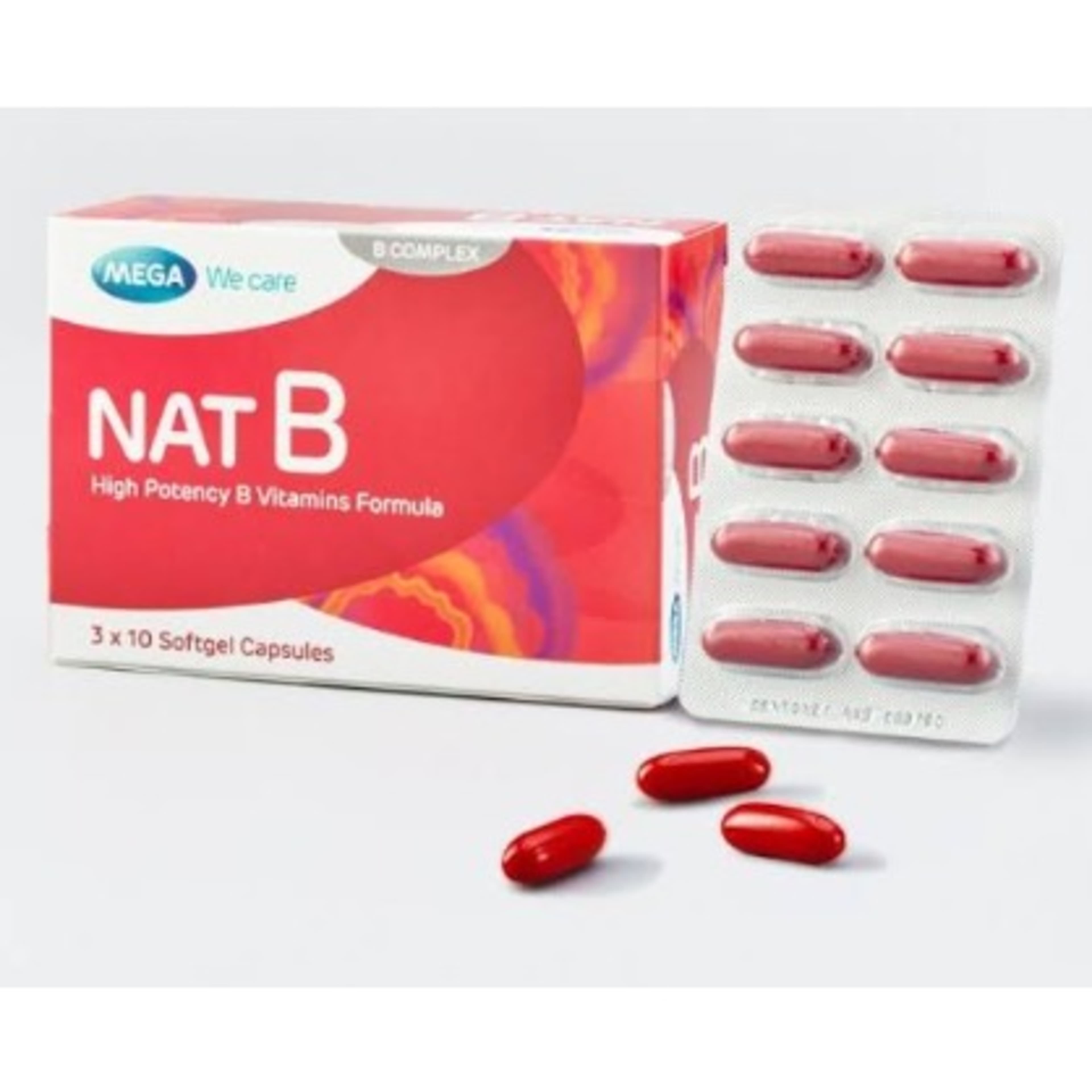 Mega NAT B Capsule - High Potency B Vitamins Formula | 2820325 | Konga ...