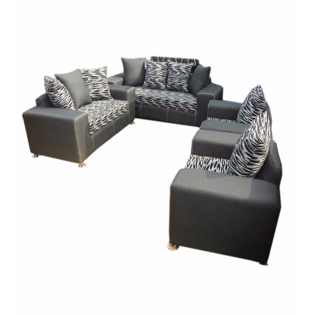 Zebra Print Sofa Set | Baci Living Room
