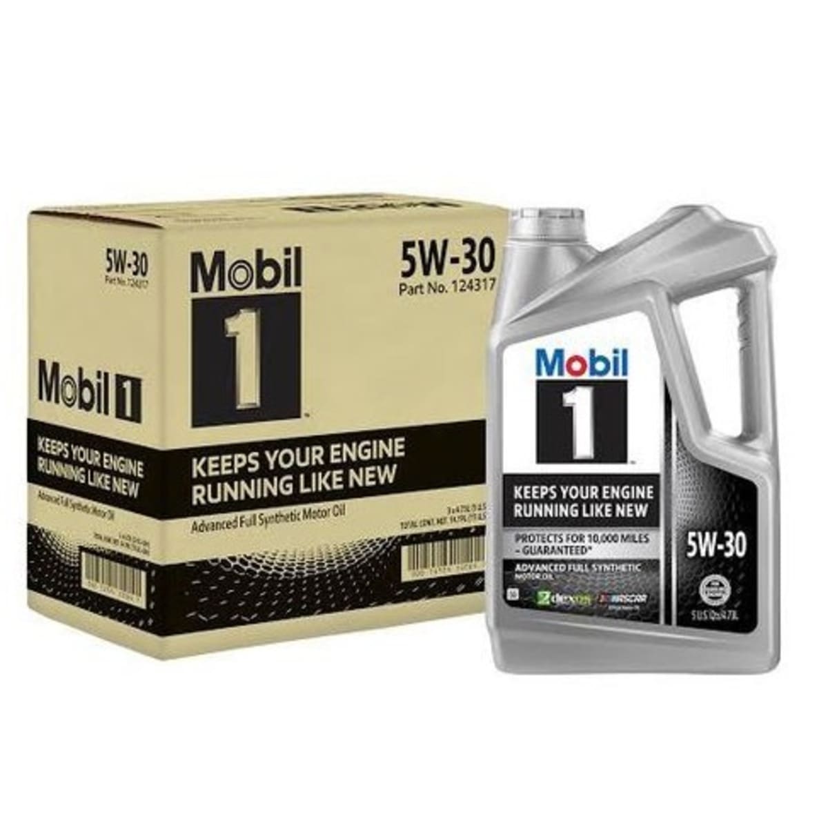Mobil Advanced Full Synthetic Motor Oil 5W-30,, 44% OFF