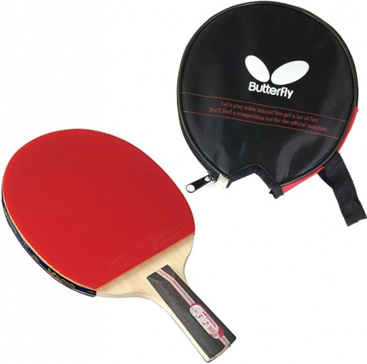 The Parts Of A Table Tennis Bat Blade, Rubbers Glue Palio