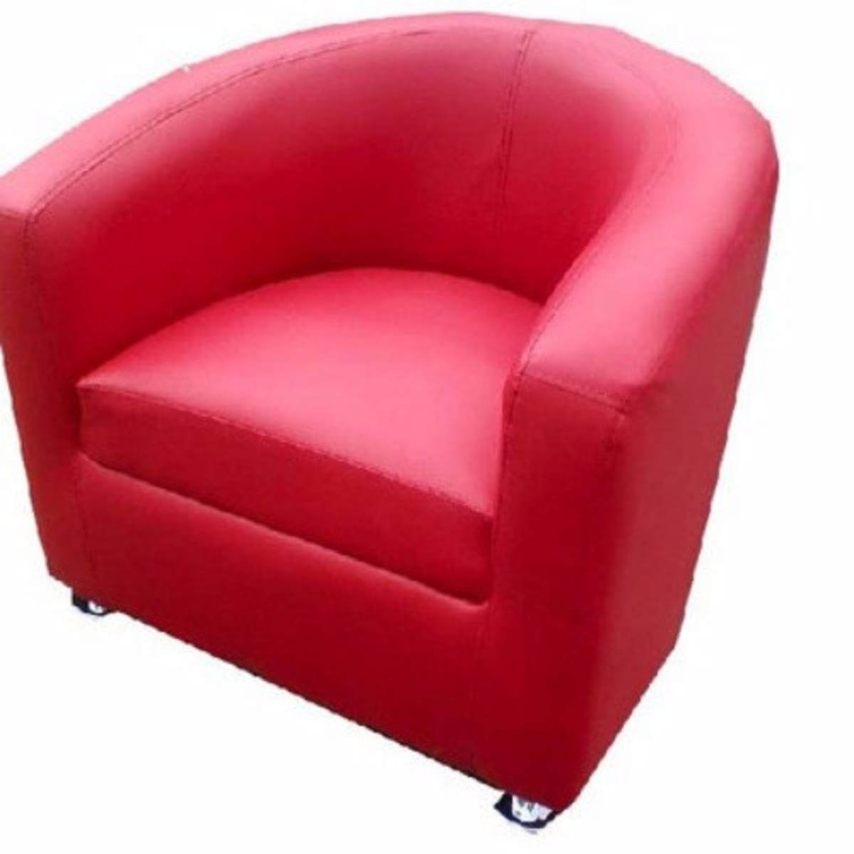 Red Single Sofa Chair | Baci Living Room