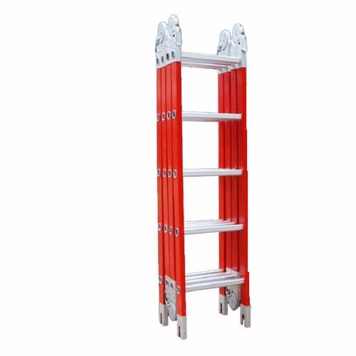 Fiberglass Multipurpose Ladder - 20ft Non-Conductive Ladder - 4X5 ...