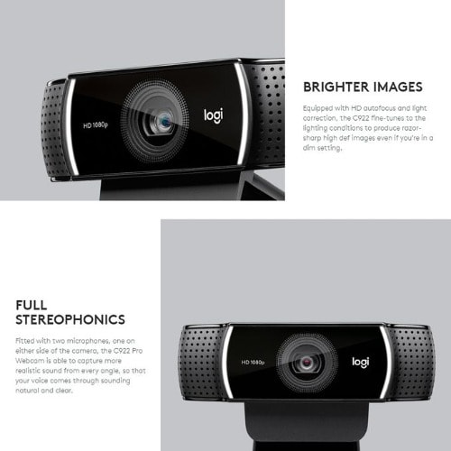 Logitech C922 1080p Pro Stream Webcam | Konga Online Shopping