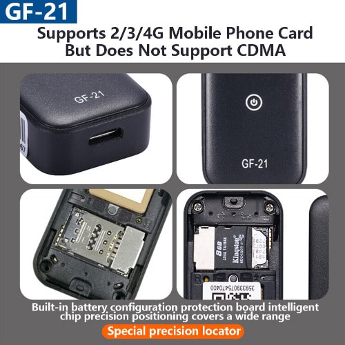 GF-21 Mini Real Time GPS Tracker | Konga Online Shopping
