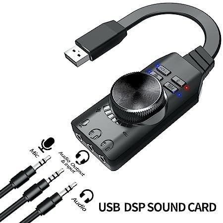 G3s 7.1 Channel USB DSP Sound Card Adapter | Konga Online Shopping
