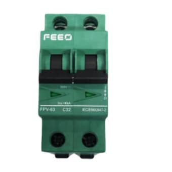 FEEO 2p 32a Mcb Miniature Dc Circuit Breaker | Konga Online Shopping
