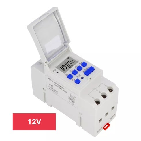 Digital Timer Switch Relay Programmable Dc 12v 16a | Konga Online Shopping