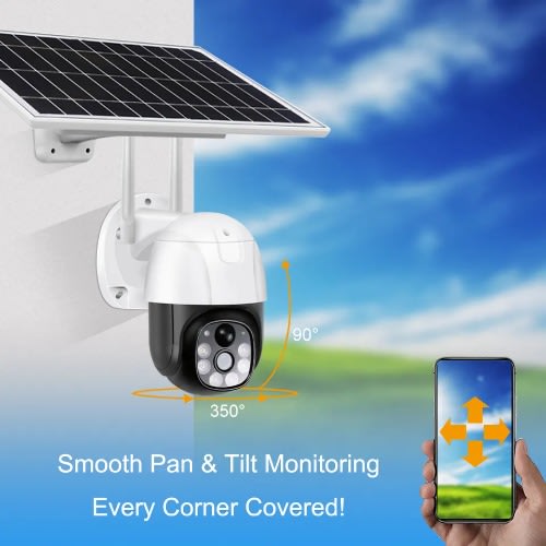 Solar Wireless Wifi 3mp Security Camera | Konga Online Shopping
