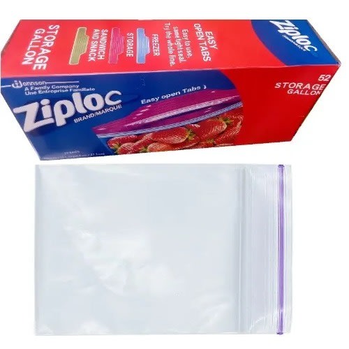 Ziploc Marque Storage Gallon Of 52 Bags - 26.8cm X 27.3cm | Konga Online Shopping