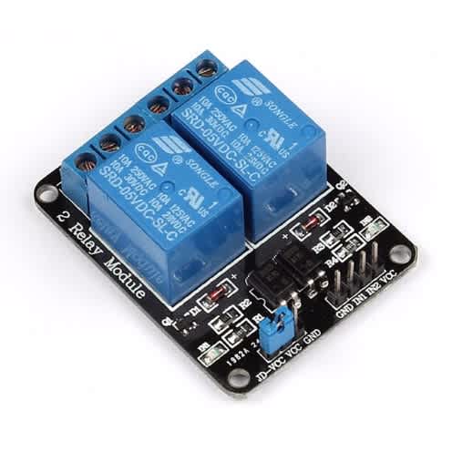 Arduino Double Channel Relay Module 5V/10A | Konga Online Shopping