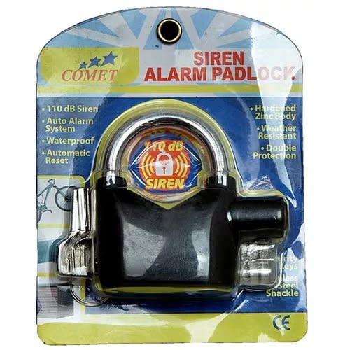 Comet Siren Alarm Padlock | Konga Online Shopping