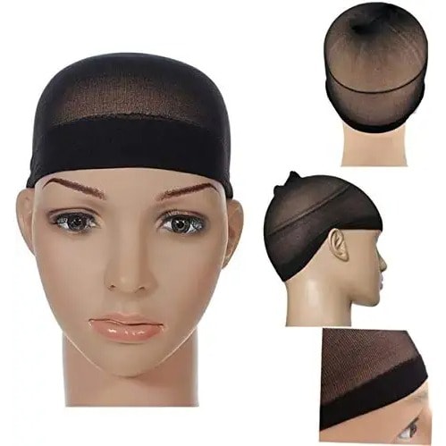 Wig Cap -2pcs - Black | Konga Online Shopping