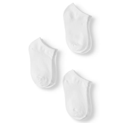 Wonder Nation Kids No Show Socks - 3 Pairs - White | Konga Online Shopping