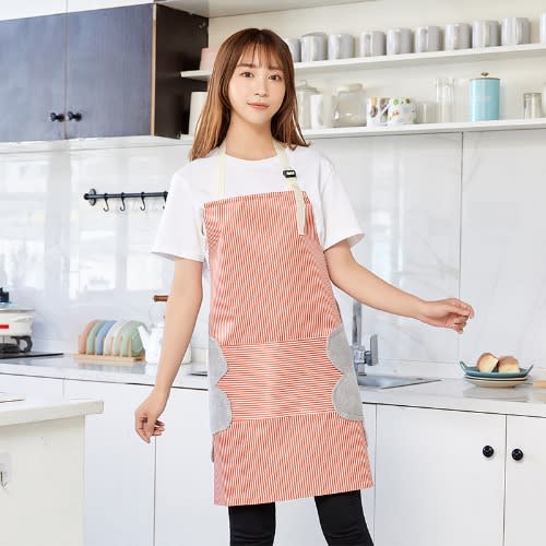 Waterproof Kitchen Apron With Hand Wiping Towel | Konga Online Shopping