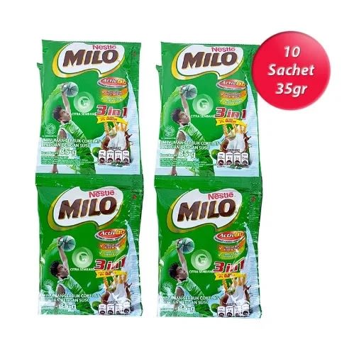 Nestle 3 In 1 Milo - 10 Sachets X 8 Rolls - 30g - 1 Carton | Konga ...
