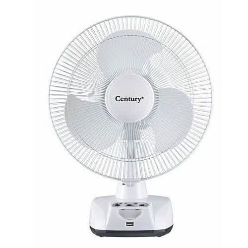 Century Rechargeable Table Fan - 12" | Konga Online Shopping