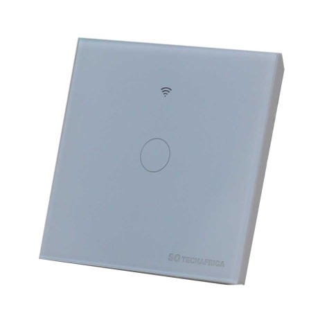 Tuya 1 Gang Wifi Smart Light Switch - White | Konga Online Shopping