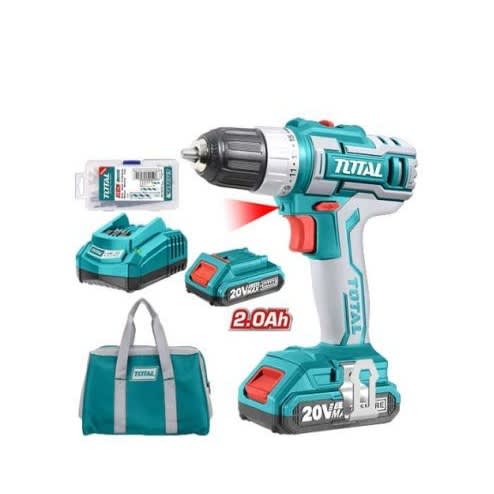 Total Cordless Drill 20v With Two Batteries And Fast Charger | Konga ...