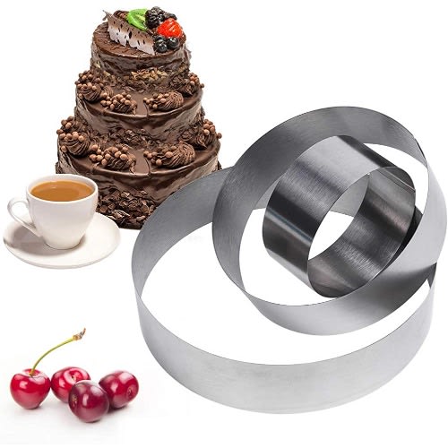 Stainless Steel Round Cake Mold Cutter - 3PCS | Konga Online Shopping
